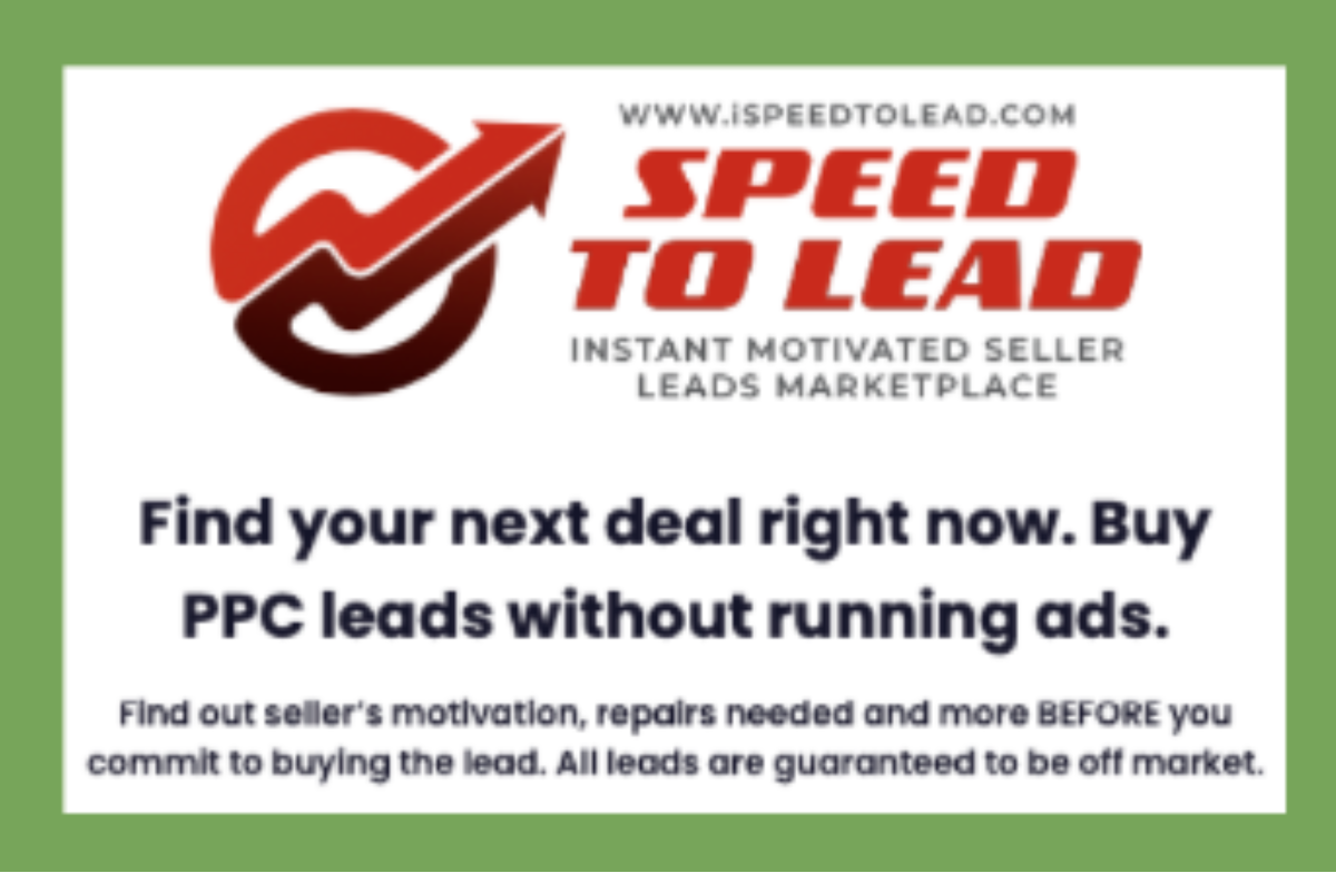 Speed to Lead — David Olds